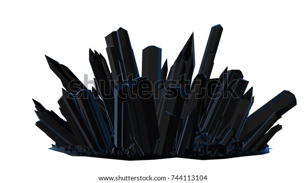 3d Render Crystal Stock Illustration 744113104 | Shutterstock