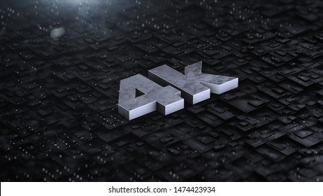3d Render Digital Background 4k Ultra Stock Illustration 1474423934 ...