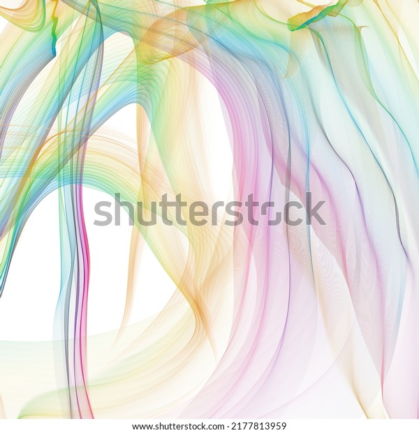 3d Render Digital Fantasy Effect Trendy Stock Illustration 2177813959 ...