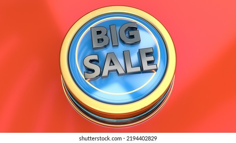 3d Render Discount Sign Background Stock Illustration 2194402829 ...