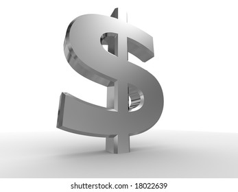 3d Render Dollar Sign Stock Illustration 18022639 | Shutterstock