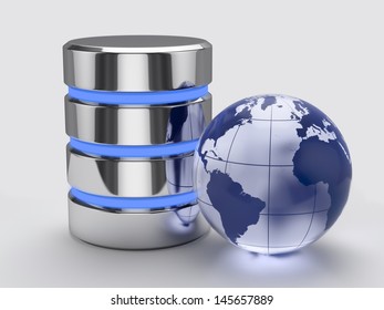 Global Communication Web Computer Networking Telecommunication Stock ...