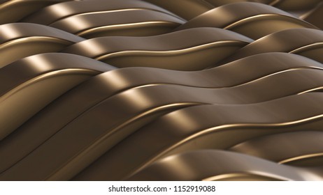 3d Render Gold Lines Fields Vj Stock Illustration 1152919088 | Shutterstock