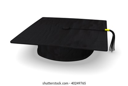 3d Render Graduation Cap Stock Illustration 40249765 | Shutterstock