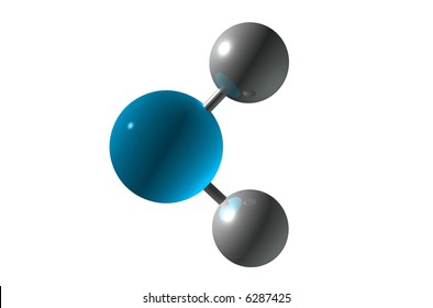 3d Naoh Molecule Sodium Hydroxide Chemistry 库存矢量图（免版税）1106599451 ...