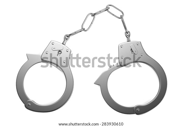 3d Render Hand Cuffs Stock Illustration 283930610 | Shutterstock