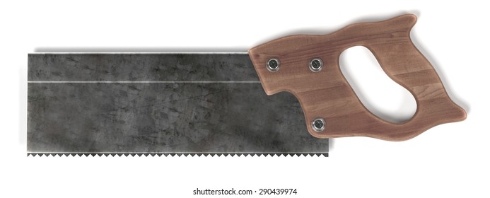 Hand Saw Wood Work Stock Photo (Edit Now) 86308378