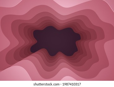 3d Render Hole Pink Background Stock Illustration 1987410317 | Shutterstock