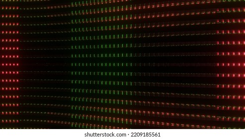 3d Render Horizontal Lines Made Red Stock Illustration 2209185561 ...
