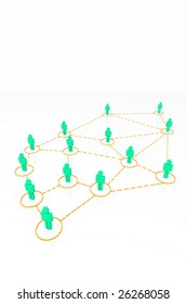 3d Render Human Connections Stock Illustration 26268058 | Shutterstock