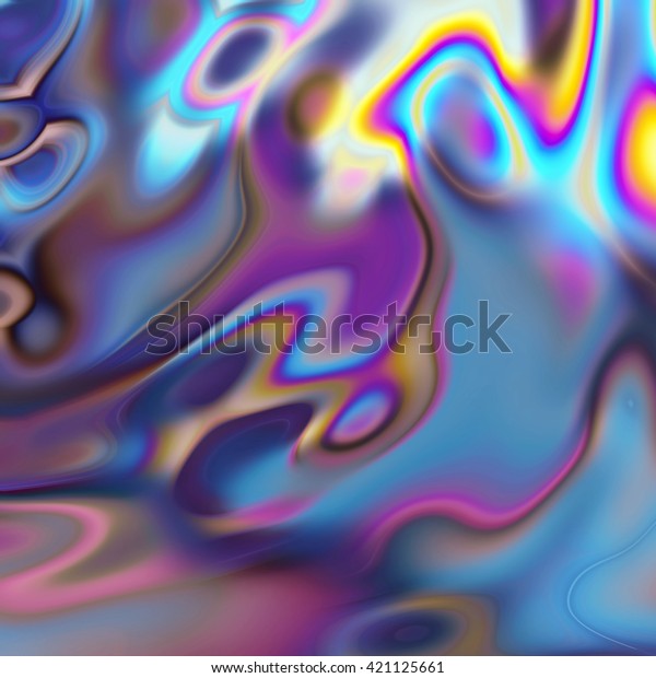3d Render 3d Illustration Abstract Liquid Stock Illustration 421125661 ...