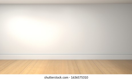 3d Render Illustration Empty Room Wall Stock Illustration 1636575310 ...