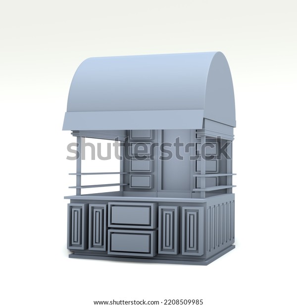 3d Render Illustration Sample Idea Model Stock Illustration 2208509985 ...