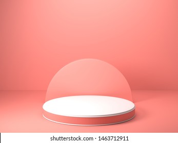 3d Render Image Abstract Pink Color Stock Illustration 1463712911 ...