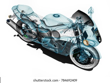 427 Motorcycle structure parts Images, Stock Photos & Vectors ...