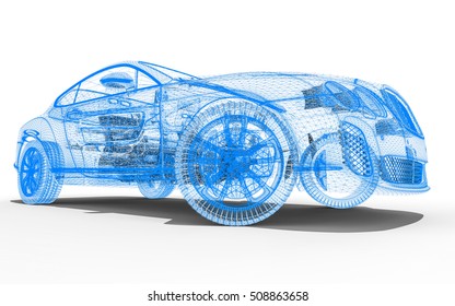 11,963 3d wire car Images, Stock Photos & Vectors | Shutterstock