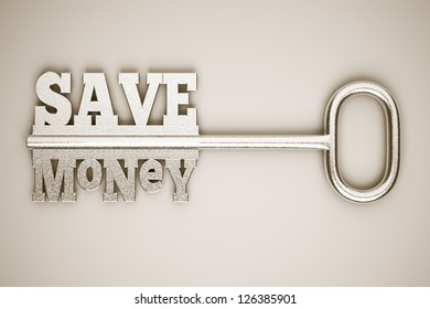 3d Render Key Words Creative Idea Stock Illustration 126385901 ...