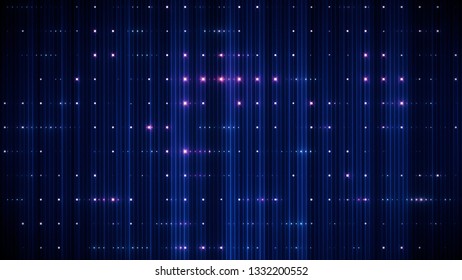 3d Render Led Red Blue Background Stock Illustration 1332200552 ...