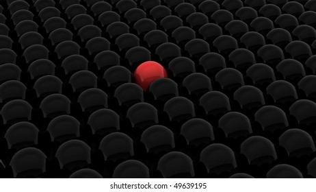 13,454 Sphere balls one red Images, Stock Photos & Vectors | Shutterstock