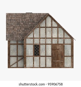 3d Render Medieval Building Stock Illustration 95906758 | Shutterstock