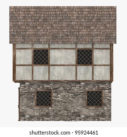 3d Render Medieval Building Stock Illustration 95924461 | Shutterstock