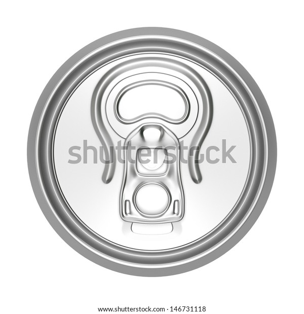 3d Render Metallic Can Lid Top Stock Illustration 146731118 | Shutterstock