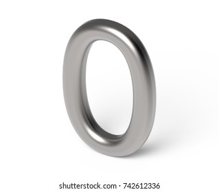 Arabic Number Zero Gray Color Isolated: เวกเตอร์สต็อก (ปลอดค่าลิขสิทธิ์ ...