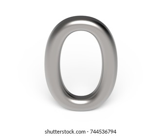Arabic Number Zero Gray Color Isolated: เวกเตอร์สต็อก (ปลอดค่าลิขสิทธิ์ ...