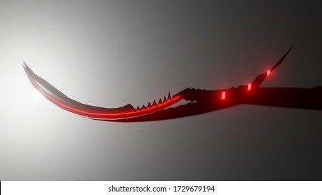 3d Render Model Hi Tech Glow Stock Illustration 1729679194 | Shutterstock