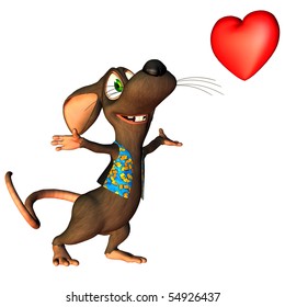 3d Render Mouse Than Illustration Fallen Stock Illustration 54926437 ...