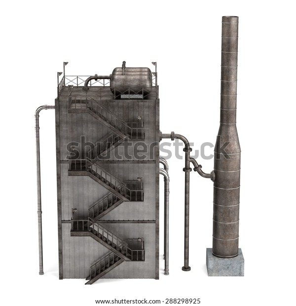 3d Render Oil Refinery Reformer Stock Illustration 288298925 | Shutterstock