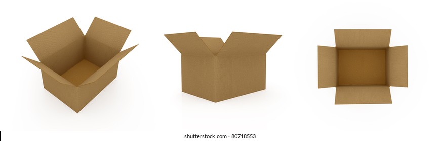 3d Cardboard Box Icon Set Symbols: เวกเตอร์สต็อก (ปลอดค่าลิขสิทธิ์ ...