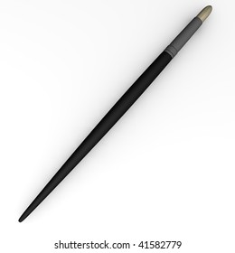 3d Render Paint Brush Stock Illustration 41582779 | Shutterstock
