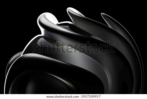3d Render Part Abstract Art 3d Stock Illustration 1957109917 | Shutterstock