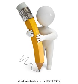 10,287 3d man write Images, Stock Photos & Vectors | Shutterstock