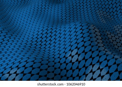 3d Render Plastic Background Reflections Displacement Stock ...