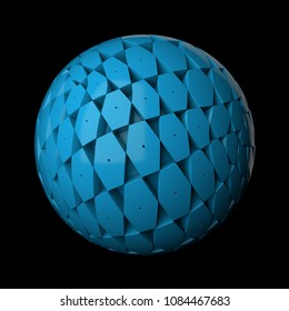 3d Render Plastic Background Reflections Displacement Stock ...
