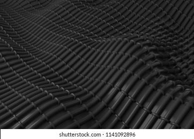 3d Render Plastic Background Reflections Displacement Stock ...