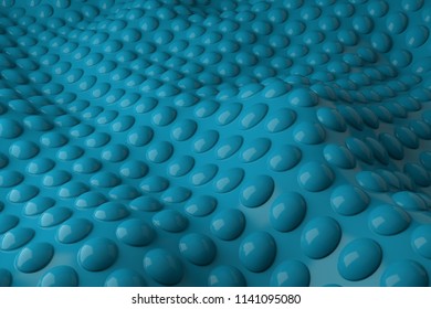 3d Render Plastic Background Reflections Displacement Stock ...