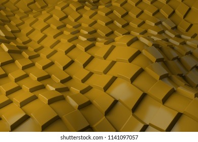 3d Render Plastic Background Reflections Displacement Stock ...