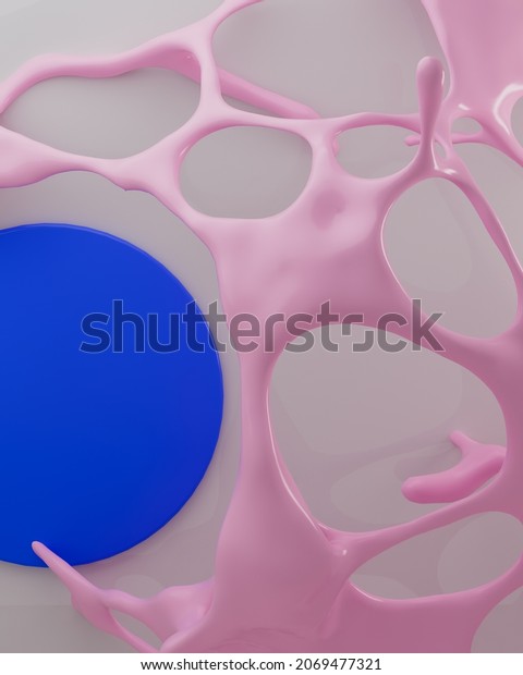 3d Render Presentation Scene Space Text Stock Illustration 2069477321 ...