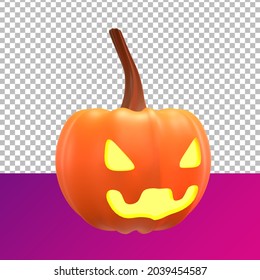 3d Render Pumpkin Side View Stock Illustration 2039454587 | Shutterstock