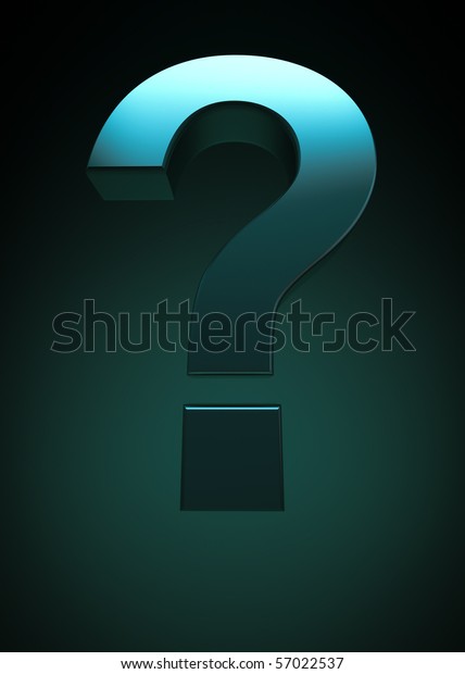 3d Render Question Mark Symbol Stock Illustration 57022537 | Shutterstock
