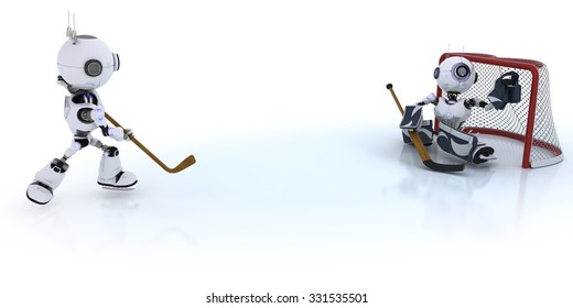 78 Ice hockey robot Images, Stock Photos & Vectors | Shutterstock