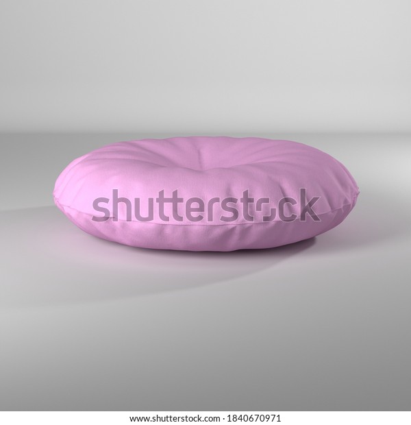 3d Render Round Puff Stock Illustration 1840670971 | Shutterstock