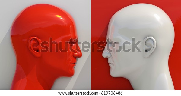 3d Render Schematic Image Confrontation Stock Illustration 619706486 3d Render Schematic Image Confrontation Stock Illustration 619706486