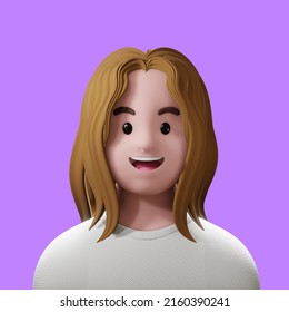 3d Render Simple Human Avatar Stock Illustration 2160390241 | Shutterstock