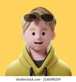 3d Render Simple Human Avatar Stock Illustration 2160390259 | Shutterstock