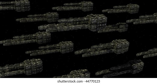 3d Render Spaceship Original Design Stock Illustration 44770123 ...