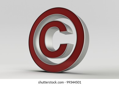 3d Render Standing Copyright Symbol 스톡 일러스트 99344501 | Shutterstock